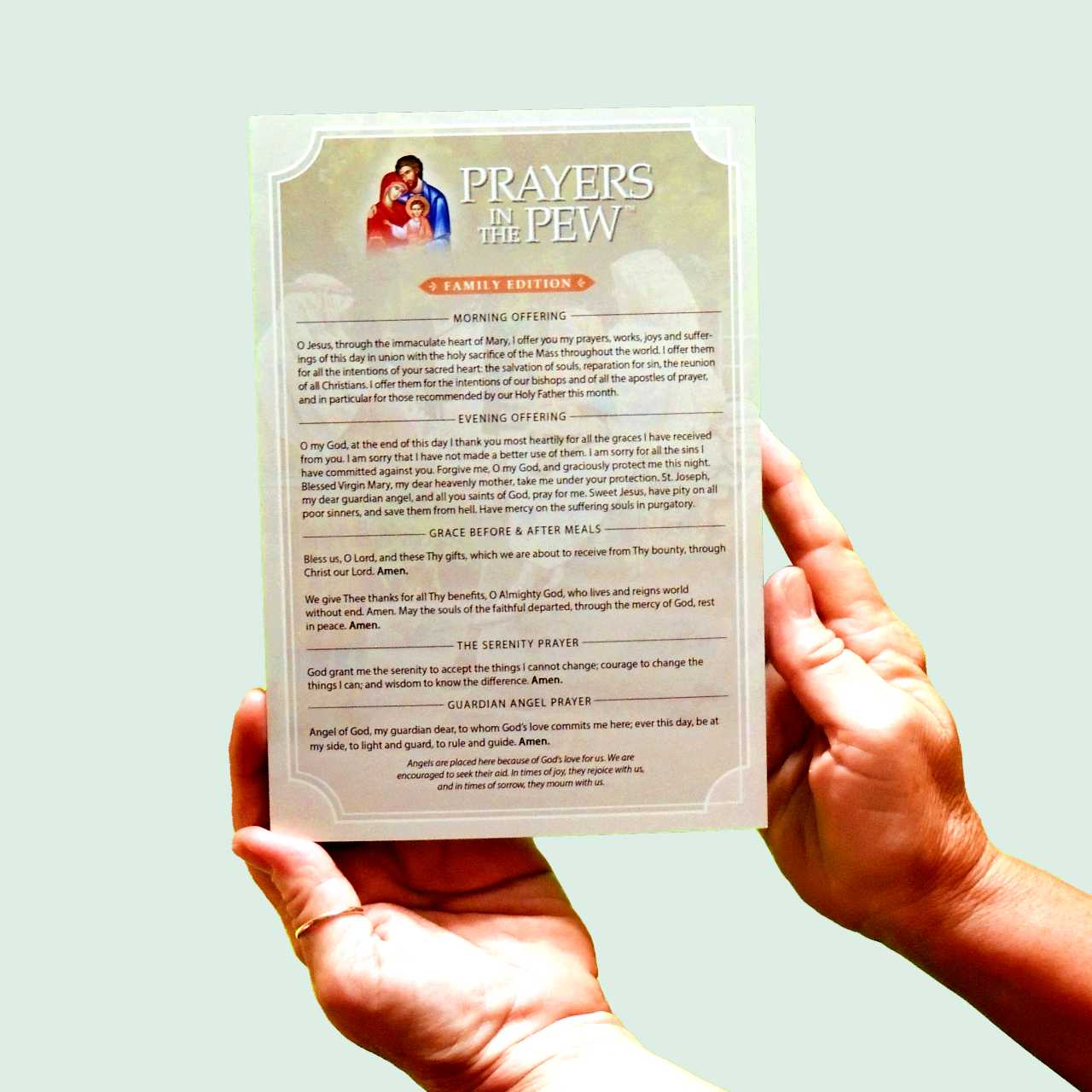 Prayer Cards | Sit Stand Kneel